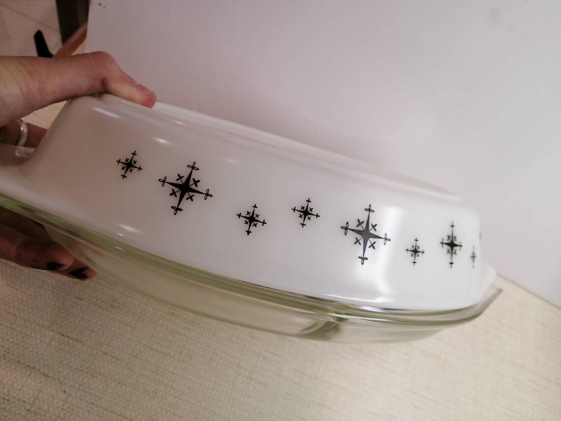 Vintage Pyrex Compass Divided Dish - Etsy