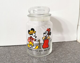 Mickey Mouse Jar - Etsy