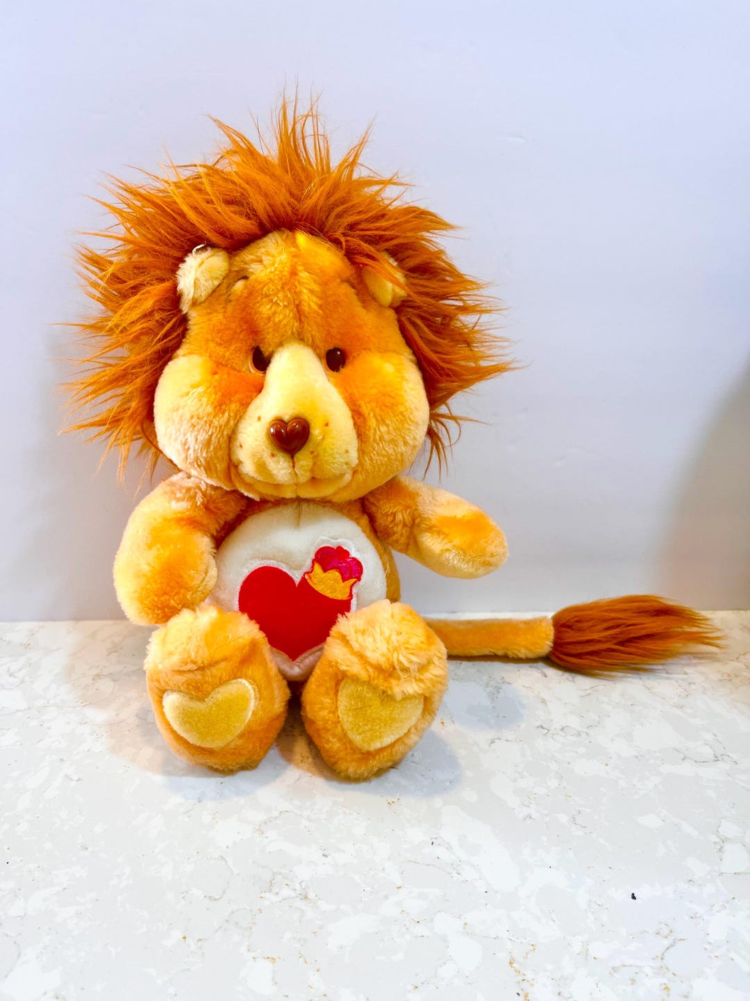 Vintage Brave Heart Lion G1 Care Bears - Etsy