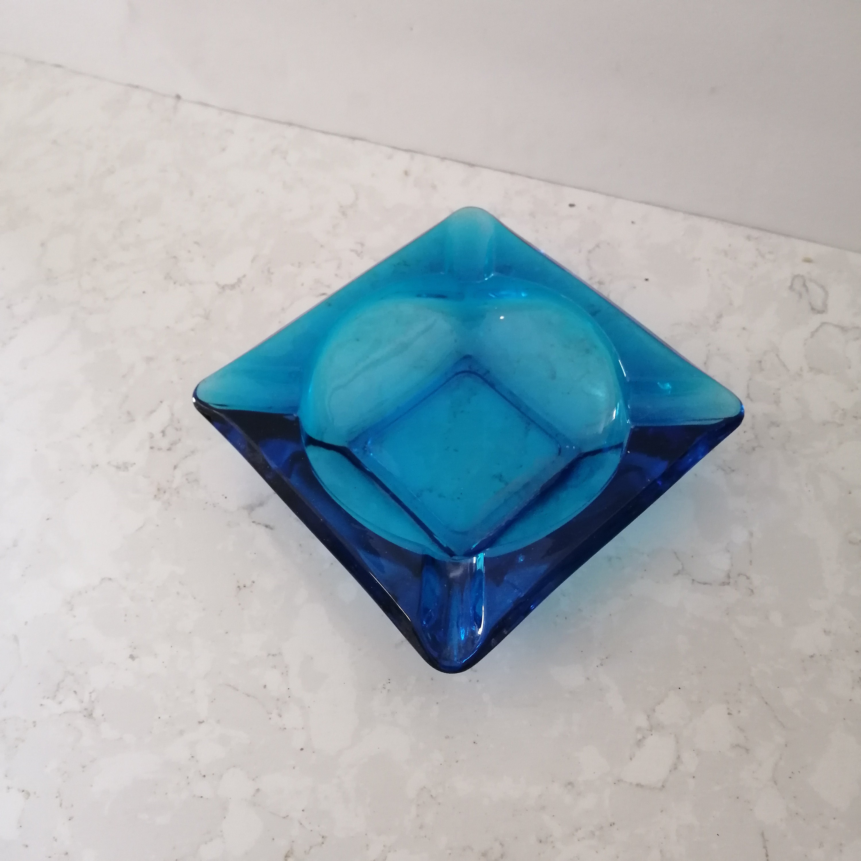 Square Glass Ashtray