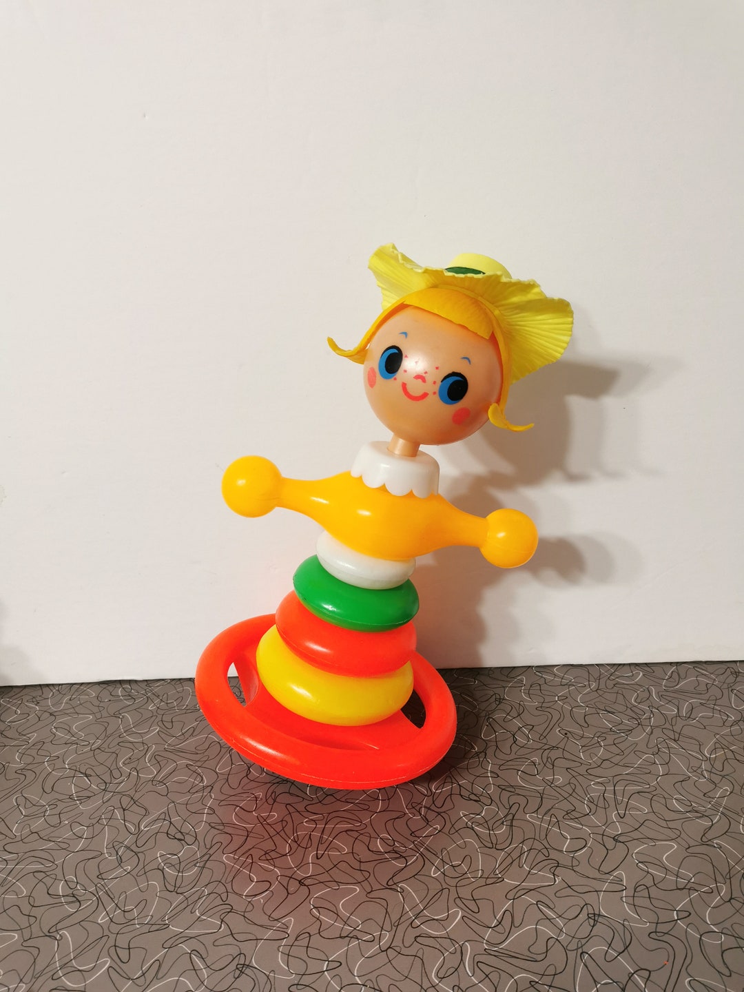 Rare Roly Poly Stacking Toy Vintage Japan 1960s - Etsy