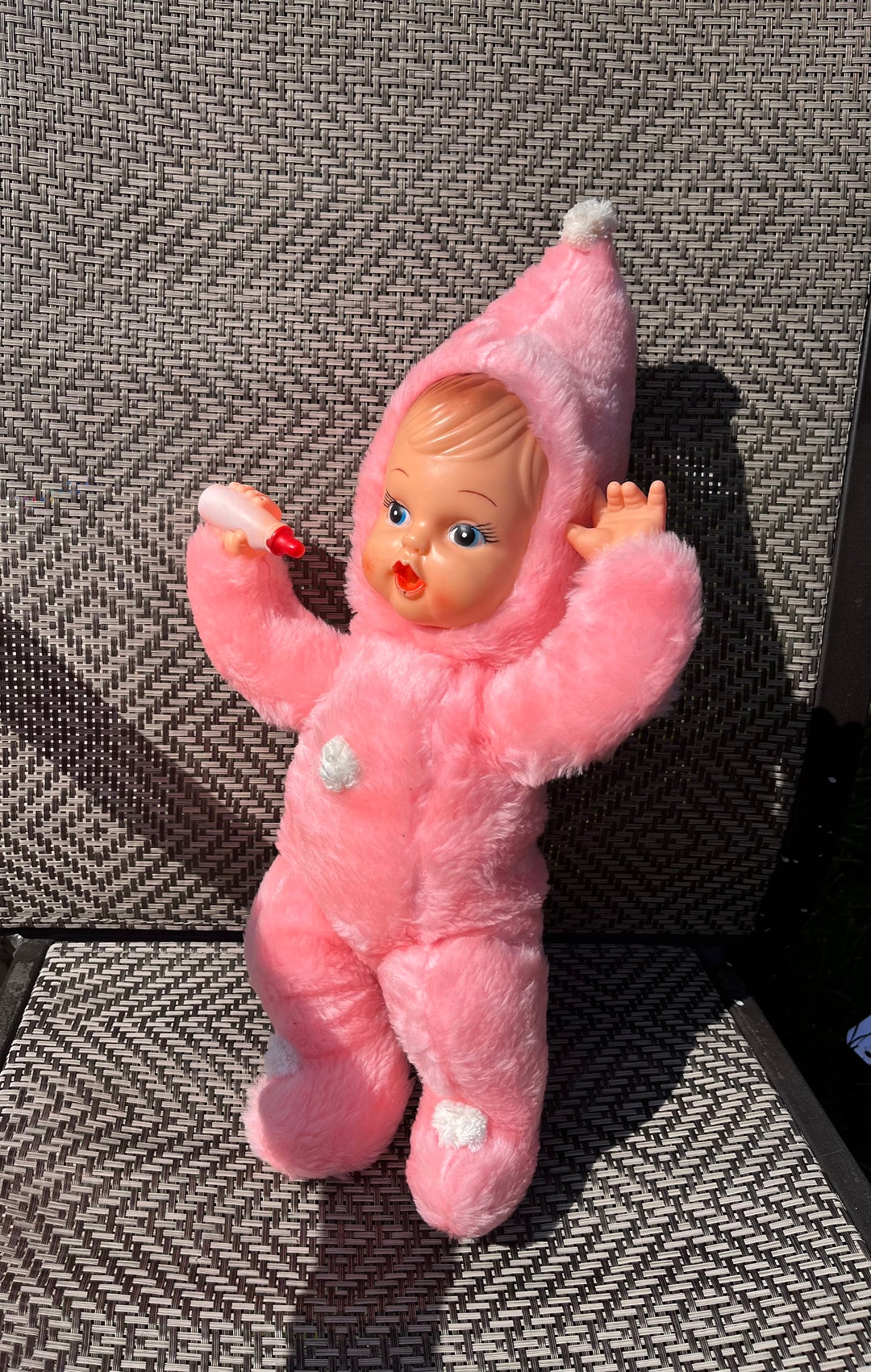 Vintage Rubber Face Pink Baby Doll 1950s - Etsy