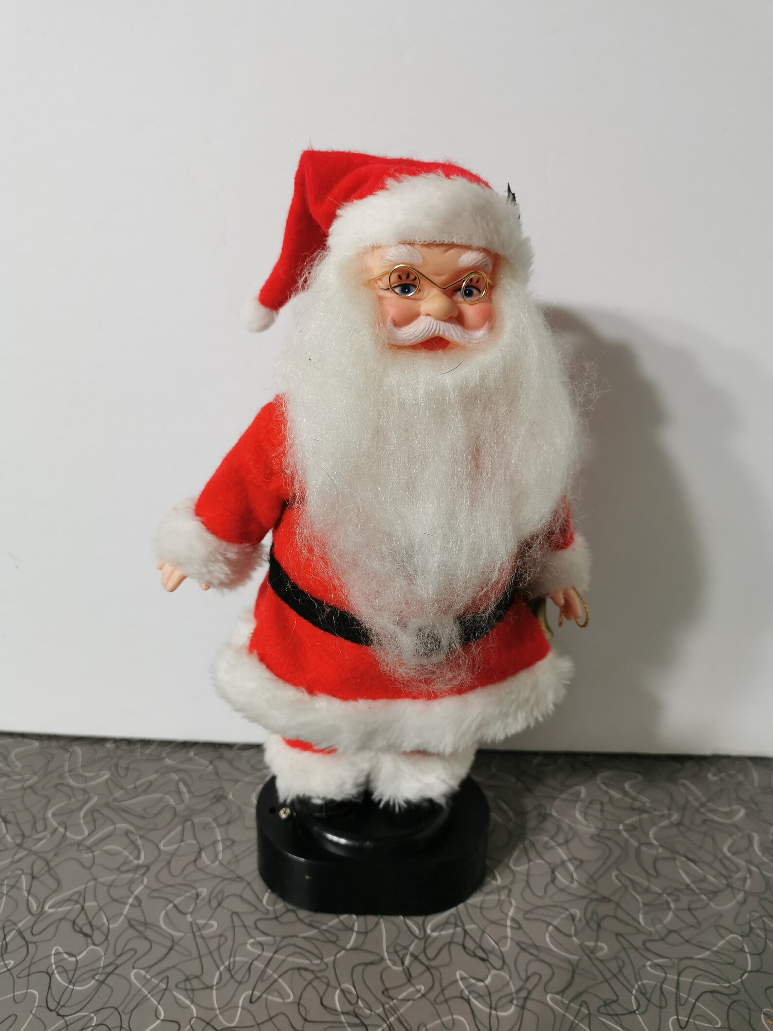 Vintage Musical Santa Claus Doll Dancing - Etsy