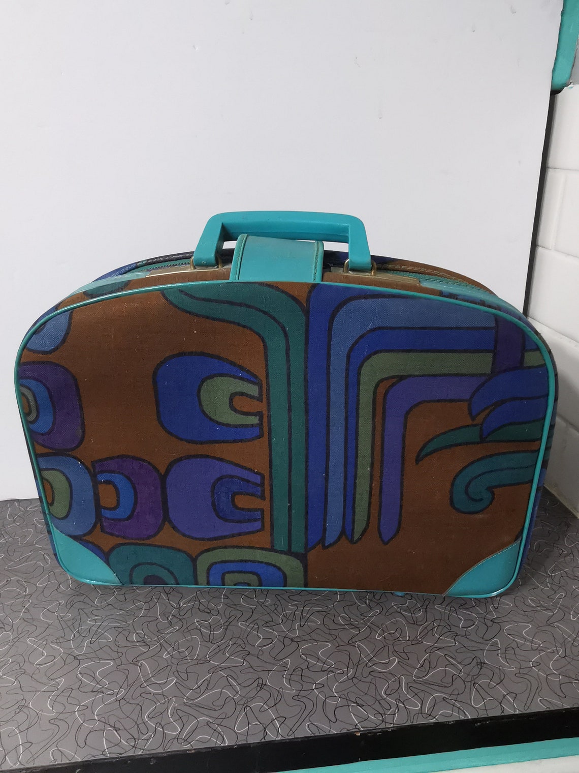 Vintage Mod Modern Suitcase Mod Modern Case Suitcase Vintage | Etsy