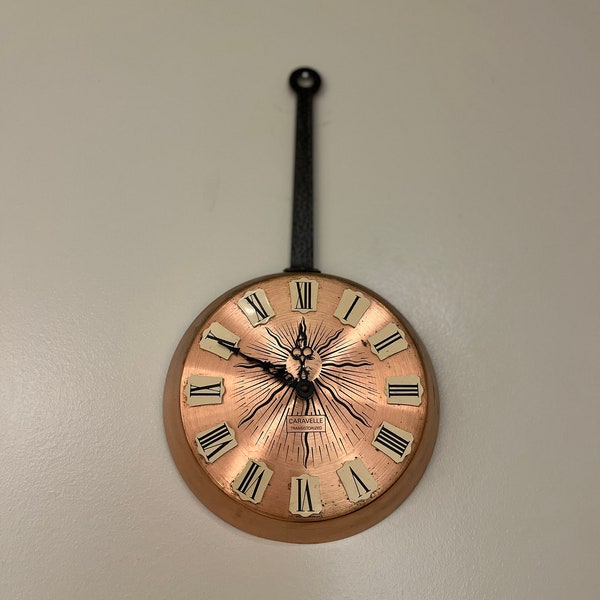 Copper Clock - Etsy