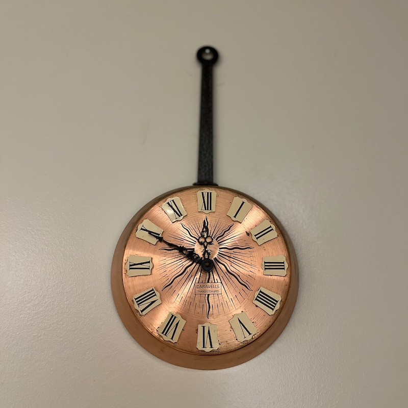 Copper Clock - Etsy