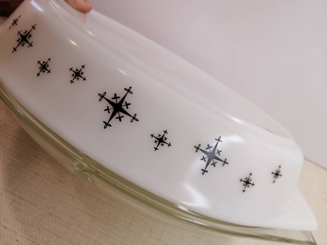 Vintage Pyrex Compass Divided Dish - Etsy