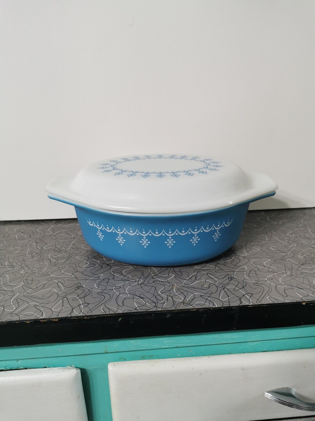 Pyrex Snowflake Garland 043 - Etsy.de