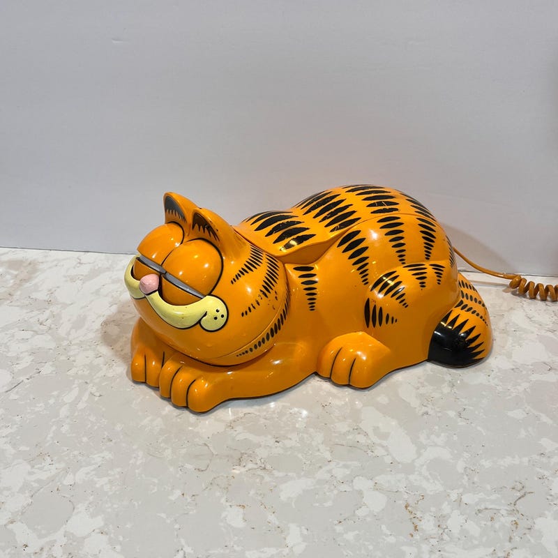 Garfield Telephone - Etsy