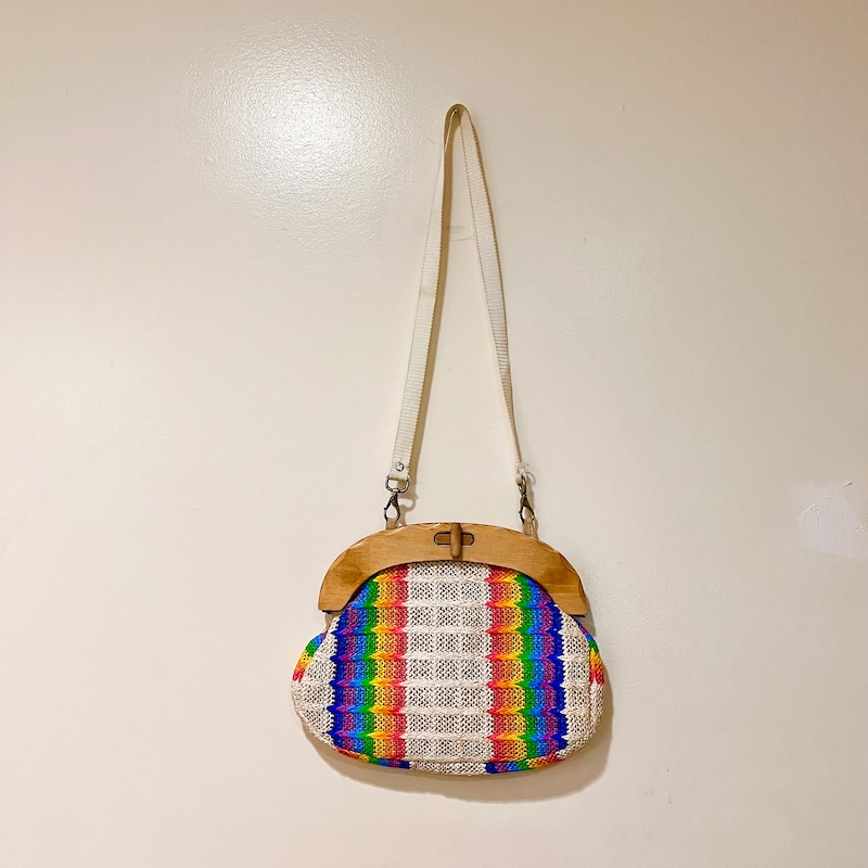 Rainbow Purse - Etsy