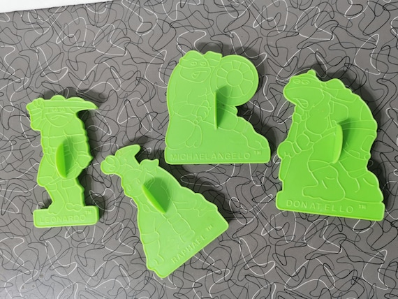 Teenage Mutant Ninja Turtles Cookie Cutters Vintage TMNT - Etsy
