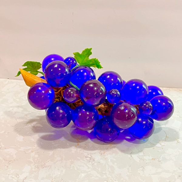 Lucite Grapes - Etsy
