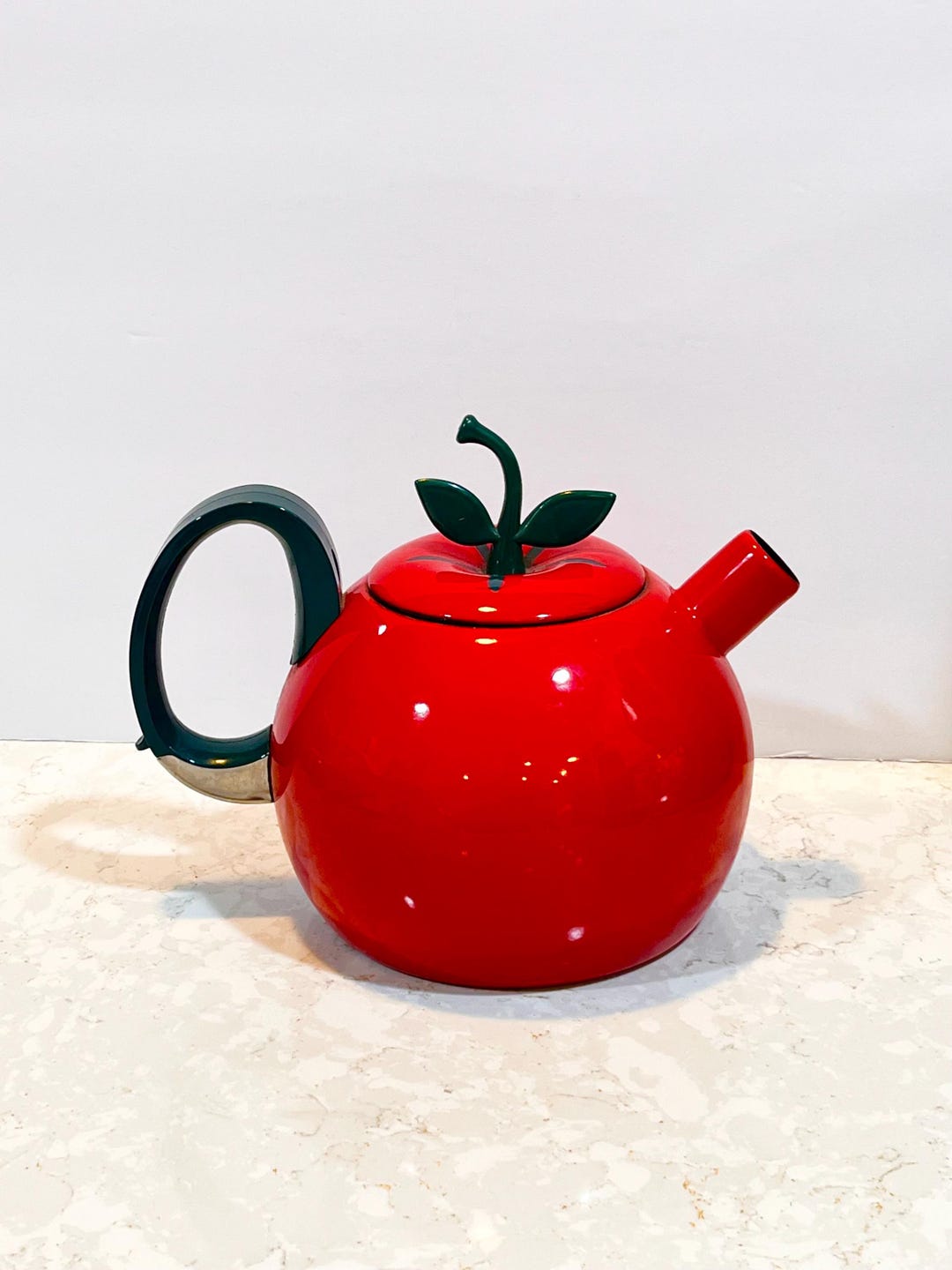 Vintage Adorable Apple Kettle by Copco Italy - Etsy