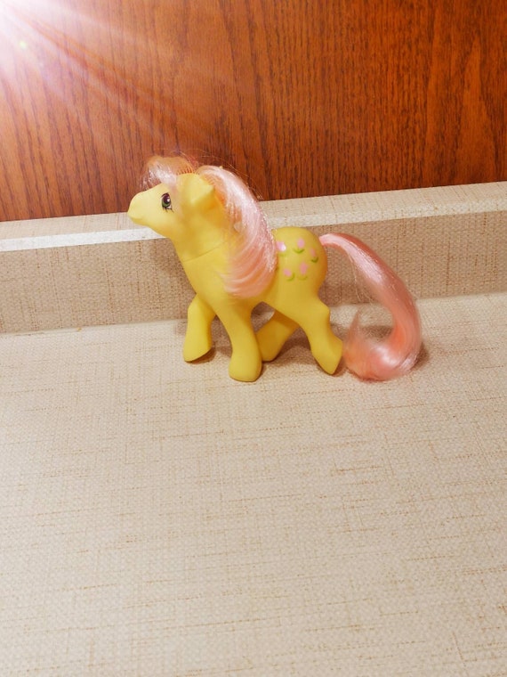 Vintage My Little Pony Hasbro Softies Posey Earth Pony Plush - Etsy