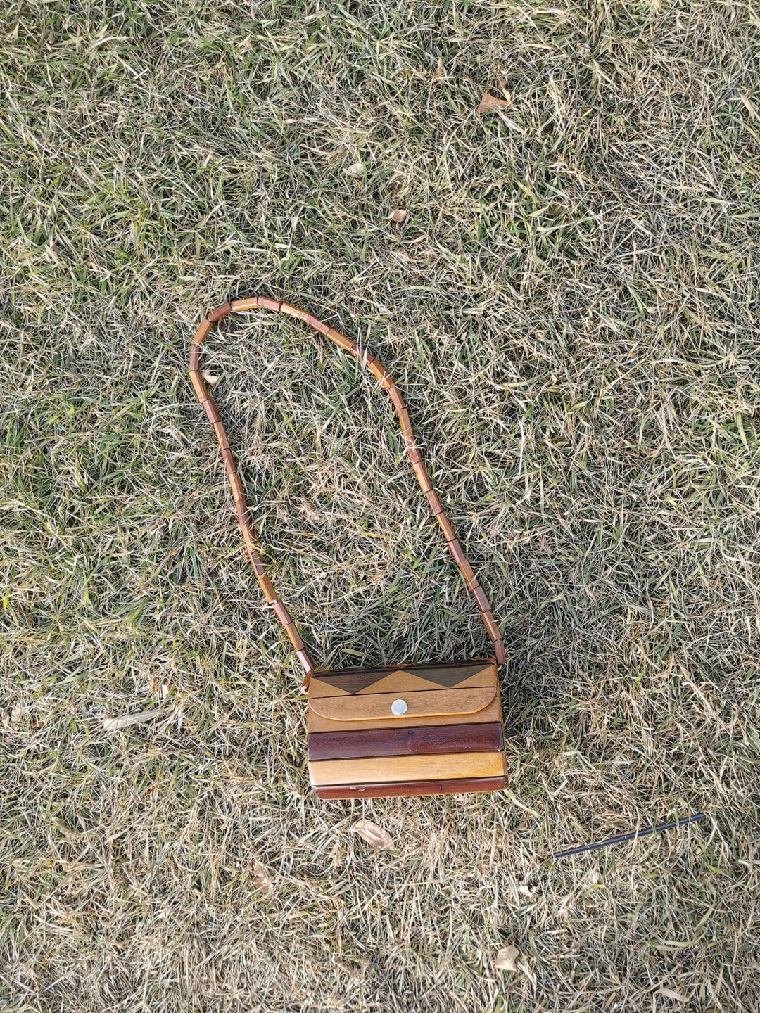 Vintage Box Purse Wooden Box Purse 1970's Boho Retro Box Purse - Etsy