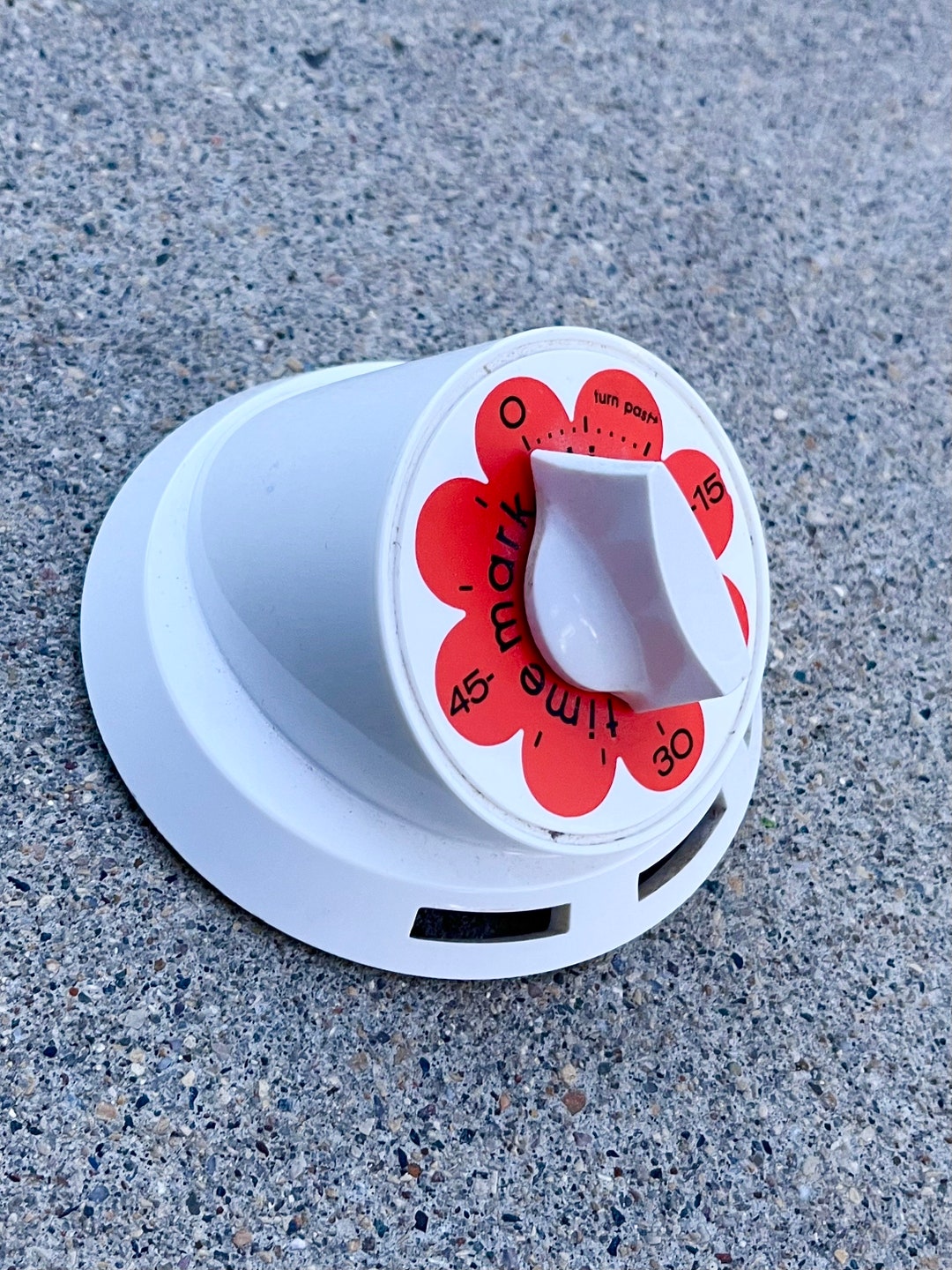 Vintage Flower Power Kitchen Timer Retro Mod Flower - Etsy