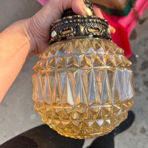 Triple Swag Lamp Hollywood Regency Mid Century Modern Swag Lamp Vintage ...