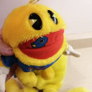 Vintage Pac Man Puppet and Plush - Etsy