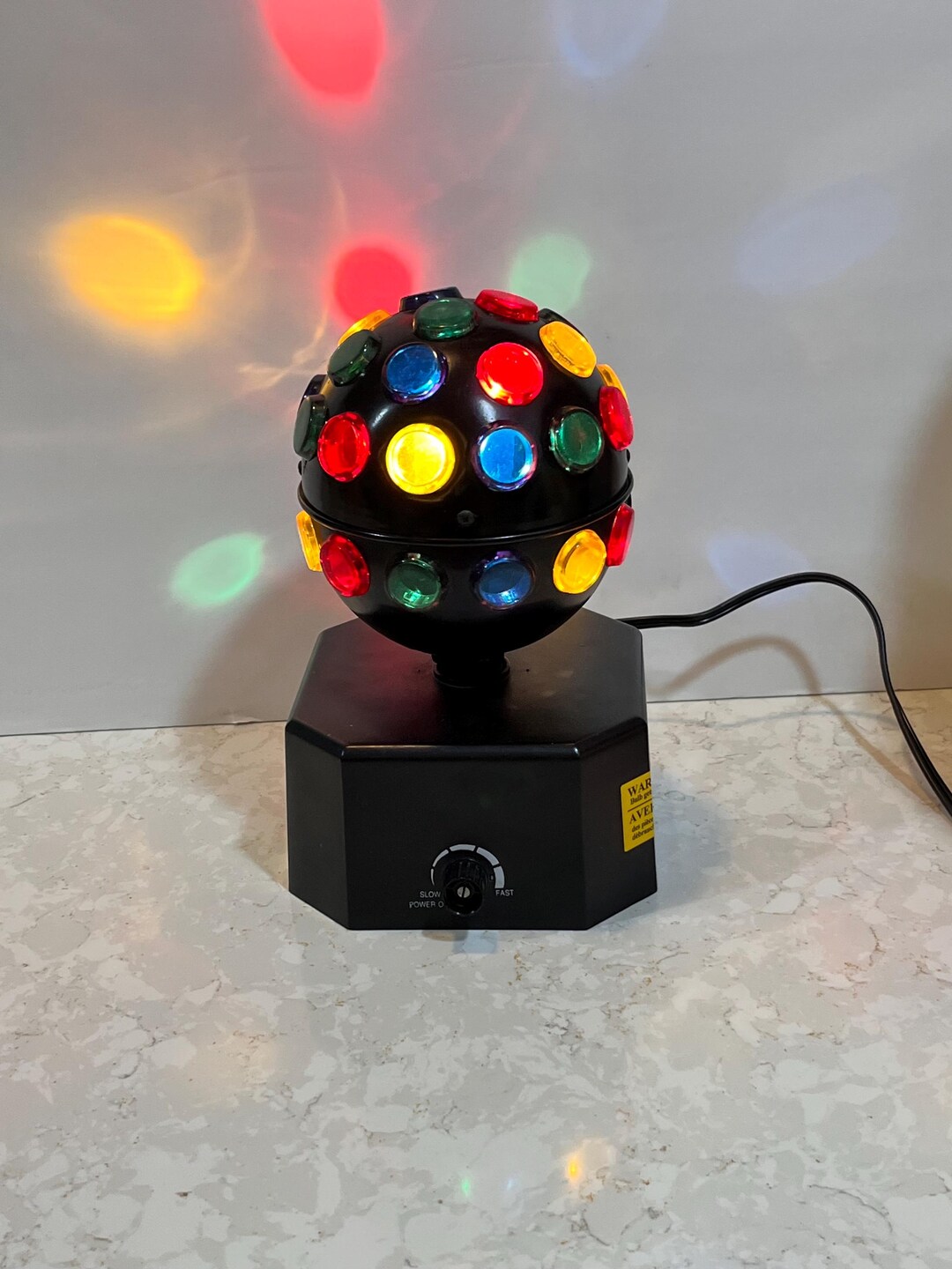Vintage Spinning Disco Party Light 1970s-80s - Etsy