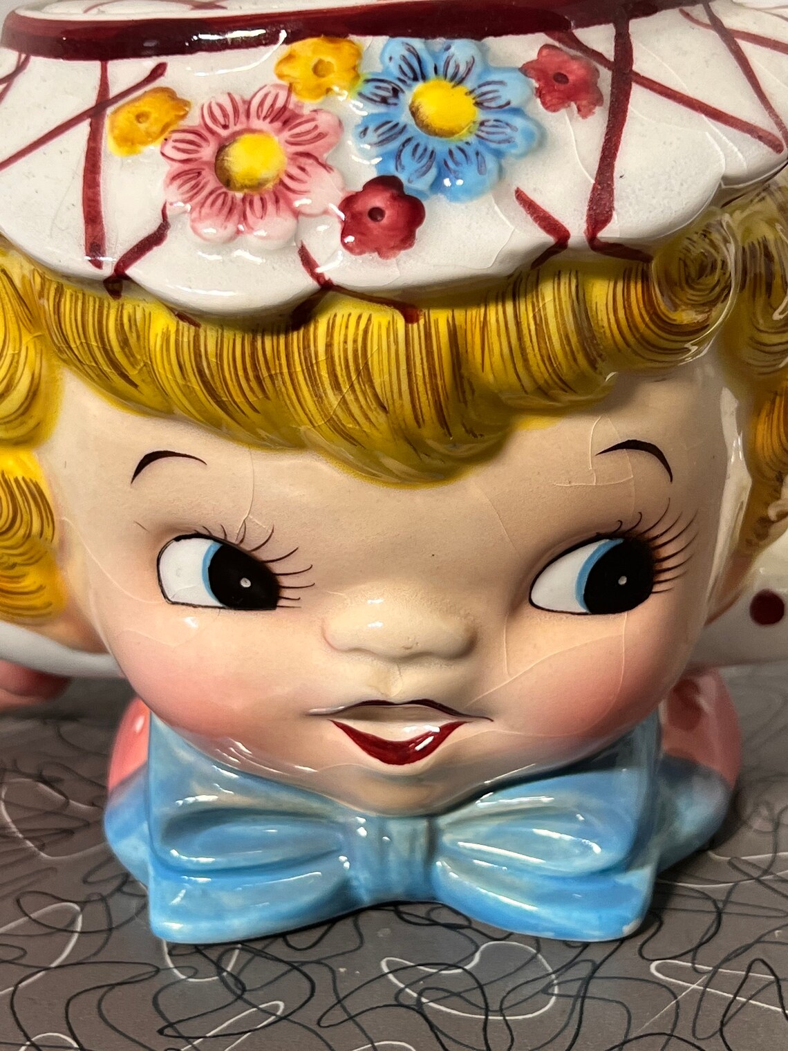 Vintage Miss Dainty Teapot Lefton Cute Kitsch Kitschy - Etsy