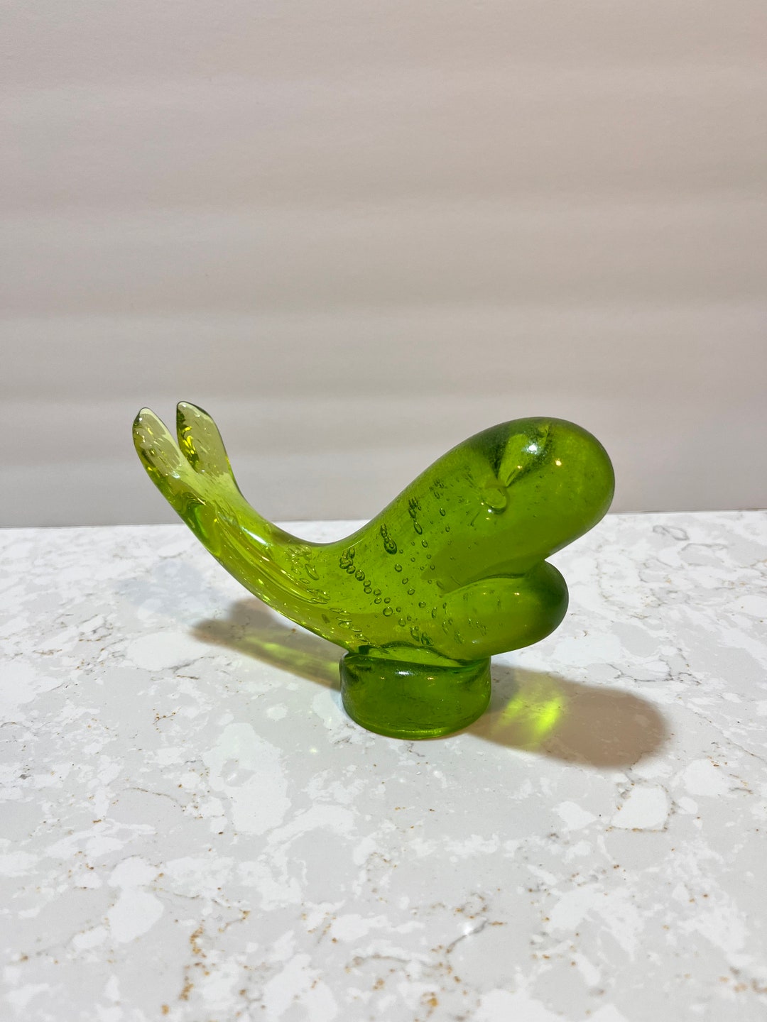 Vintage Altaglass Controlled Bubble Whale - Etsy