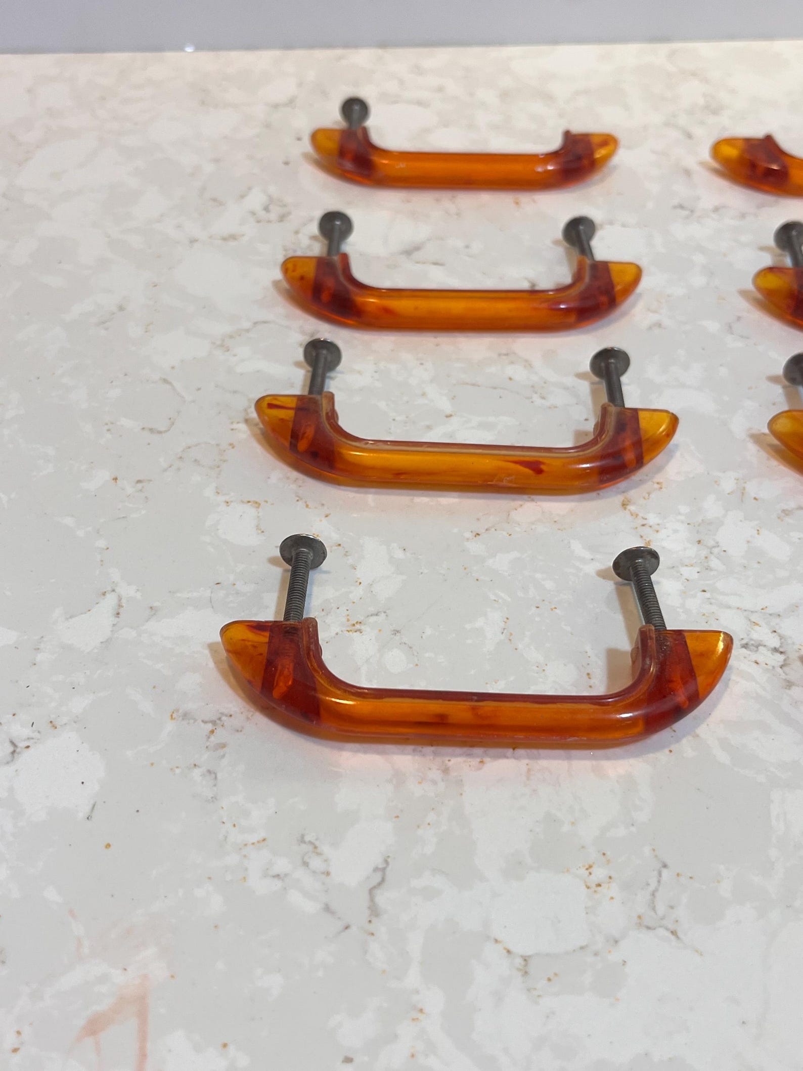 Vintage 1920s Bakelite Drawer or Cabinet Pulls Set of 8 RARE - Etsy