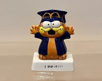 Vintage 1981 Enesco Garfield Ceramic Figurine Golf Doctor - Etsy