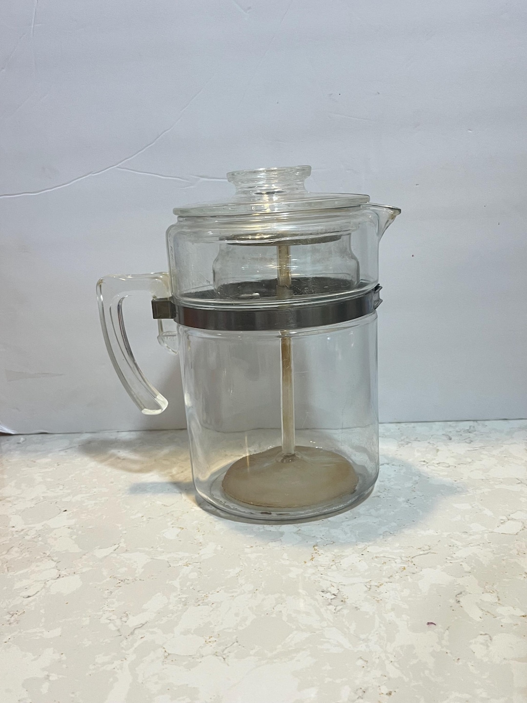 Vintage Pyrex Flameware 9 Cup Coffee Percolator - Etsy