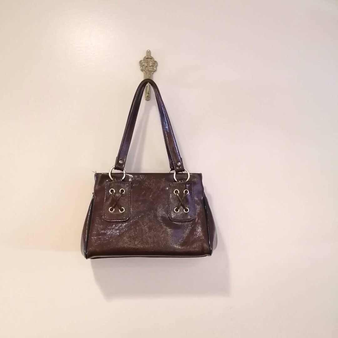 Vintage Pin up Boho Handbag Large Brown Mod Pin up Handbag - Etsy