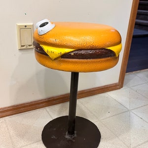 Vintage Authentic Mcdonalds Playland Cheeseburger Stool - Etsy