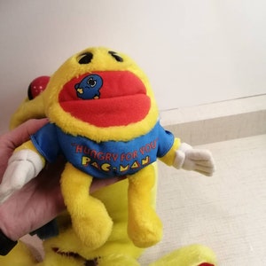 Vintage Pac Man Puppet and Plush - Etsy