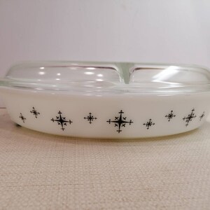 Vintage Pyrex Compass Divided Dish - Etsy