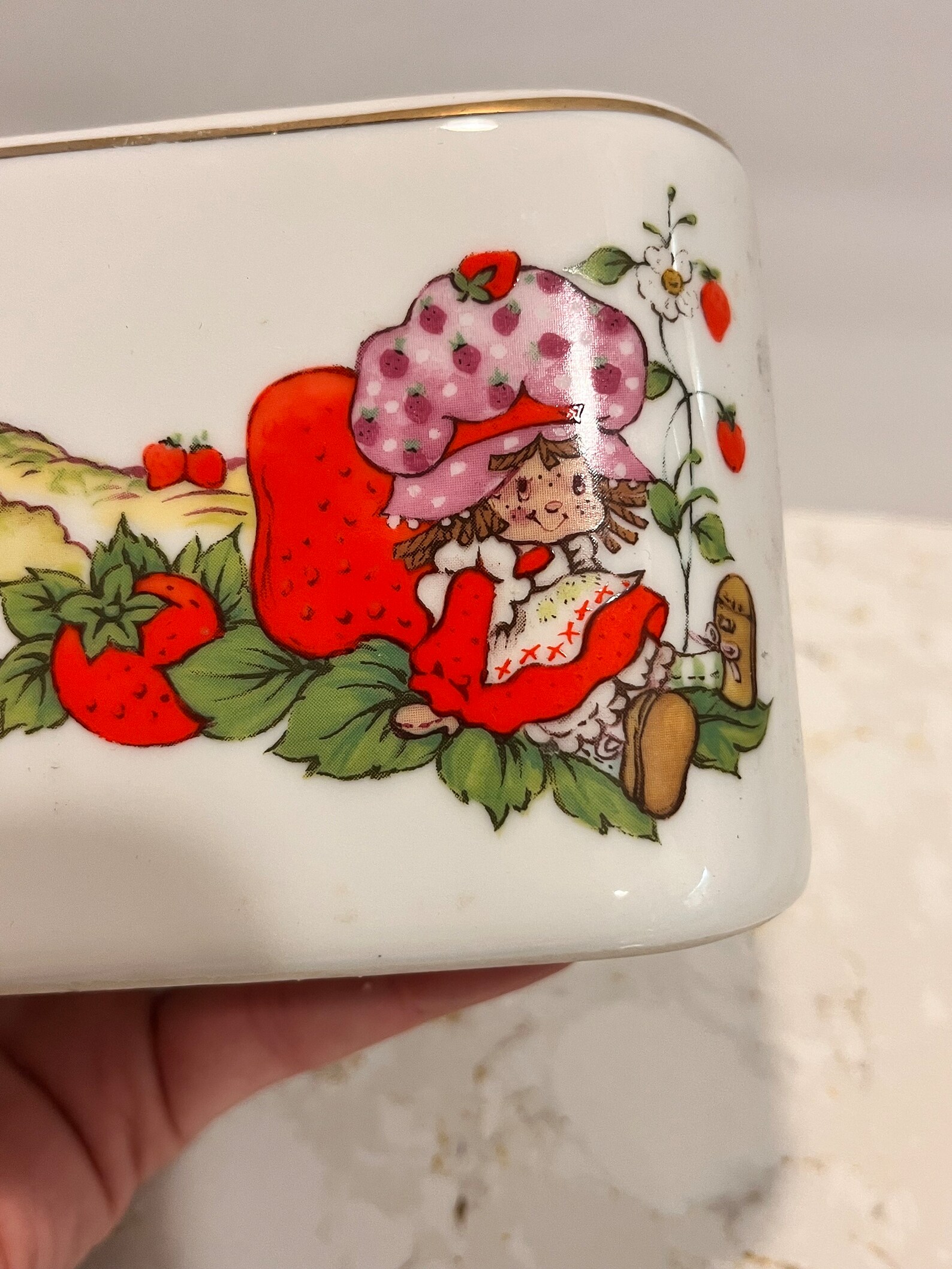 Vintage Strawberry Shortcake Toothbrush Holder Vintage - Etsy