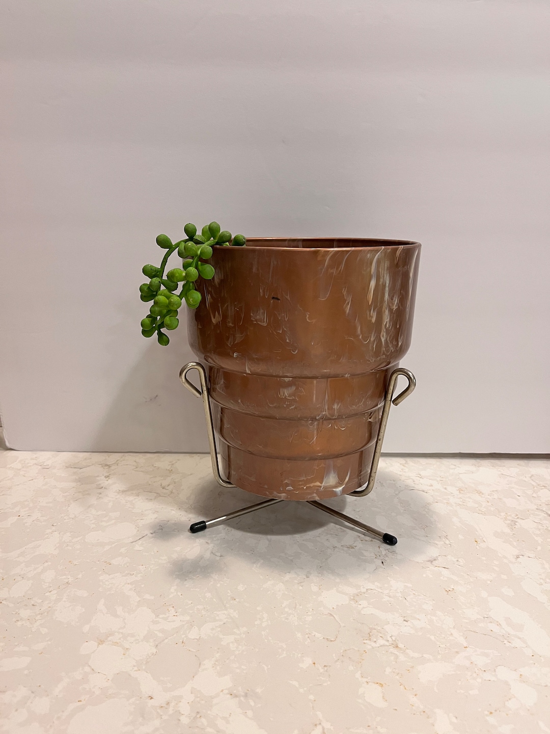 Vintage Bullet Planter Tripod Planter MCM 1960s - Etsy
