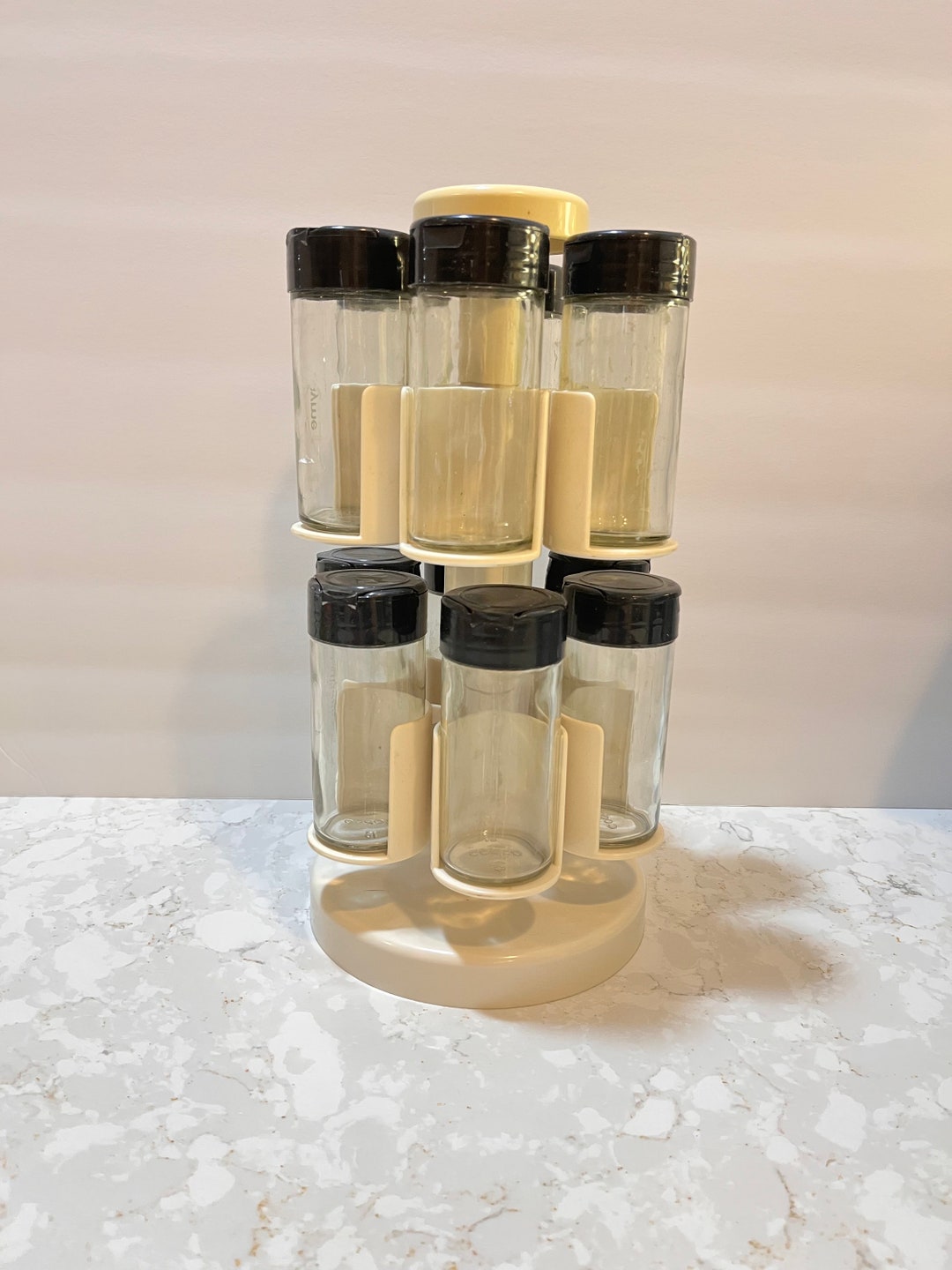Vintage MCM Copco Spice Rack RARE Spinner - Etsy
