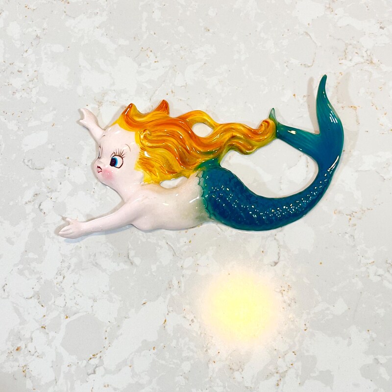Lefton Mermaid - Etsy