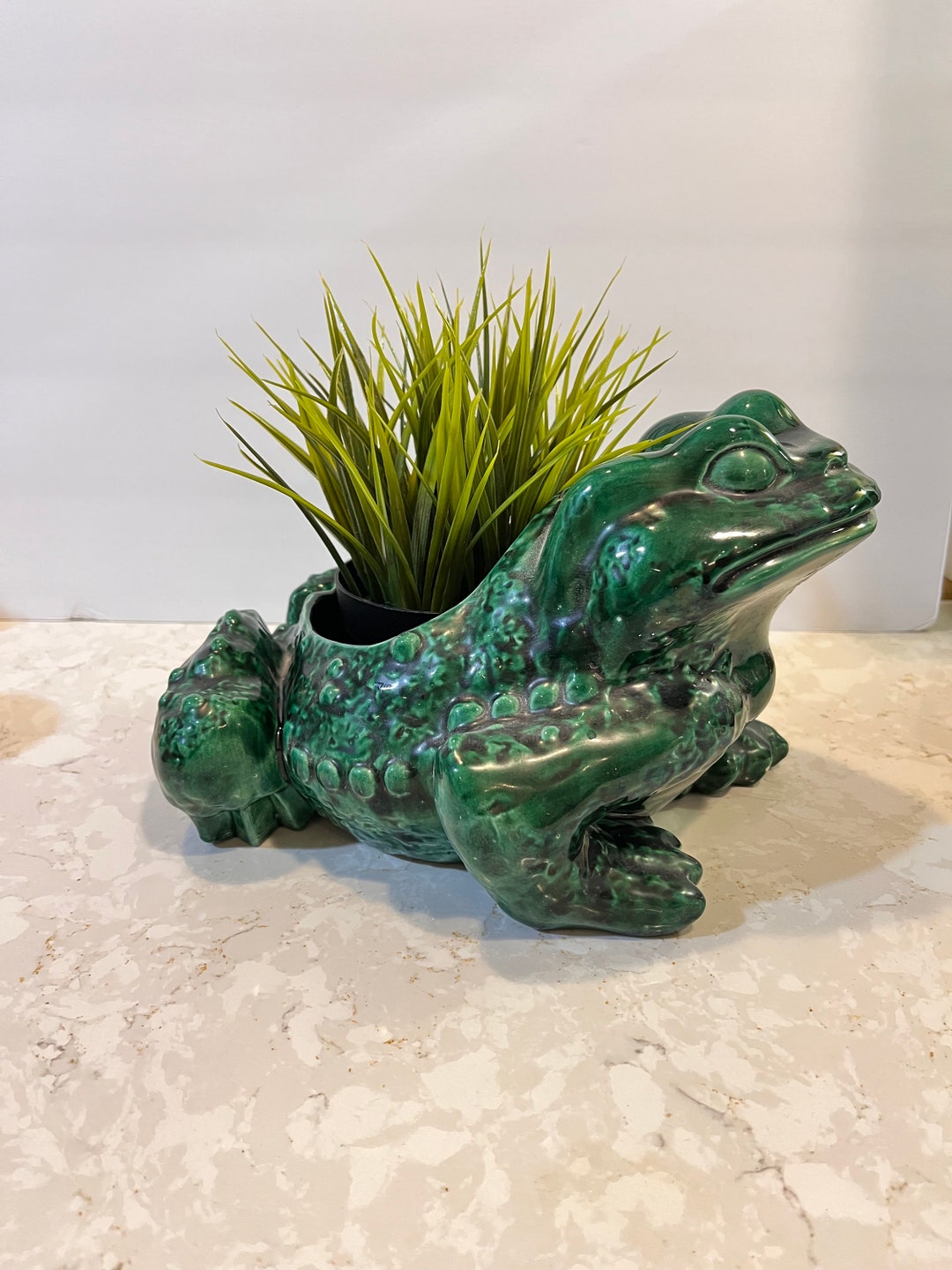 Vintage Large Toad Planter or Planter Holder - Etsy
