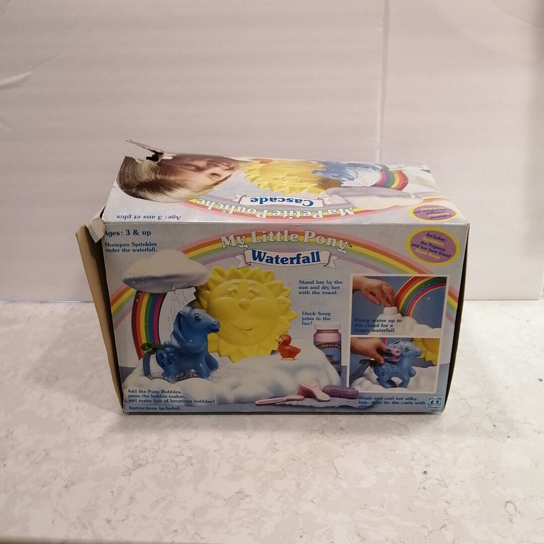 Vintage G1 My Little Pony Waterfall Playset - Etsy