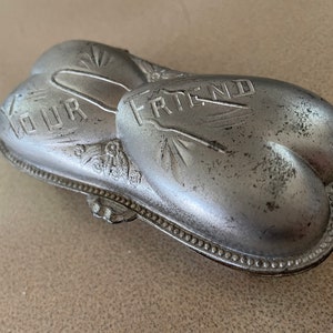 Antique Hair Pin Box - Etsy