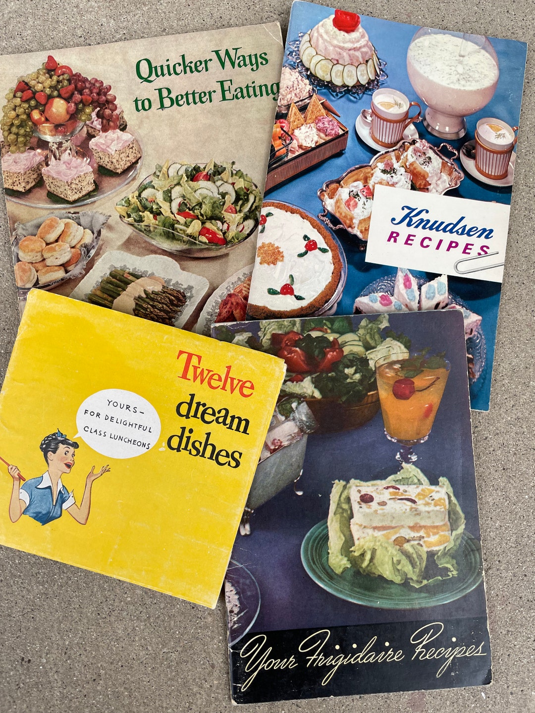 Group of Vintage Cooking Pamphlets - Etsy