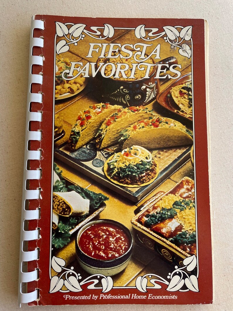 Fiesta Favorites Cookbook - Etsy
