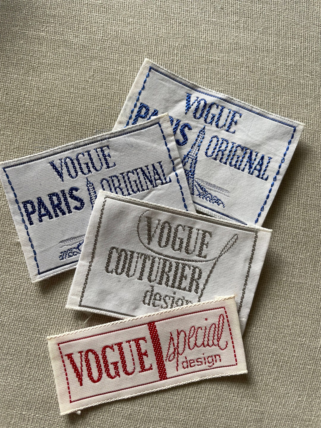 Vintage Vogue Labels - Etsy