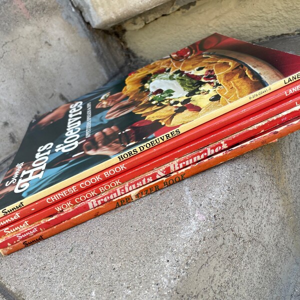 Sunset Cookbooks - Etsy