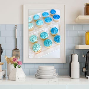 Blue Cupcakes - Digital Download - Etsy