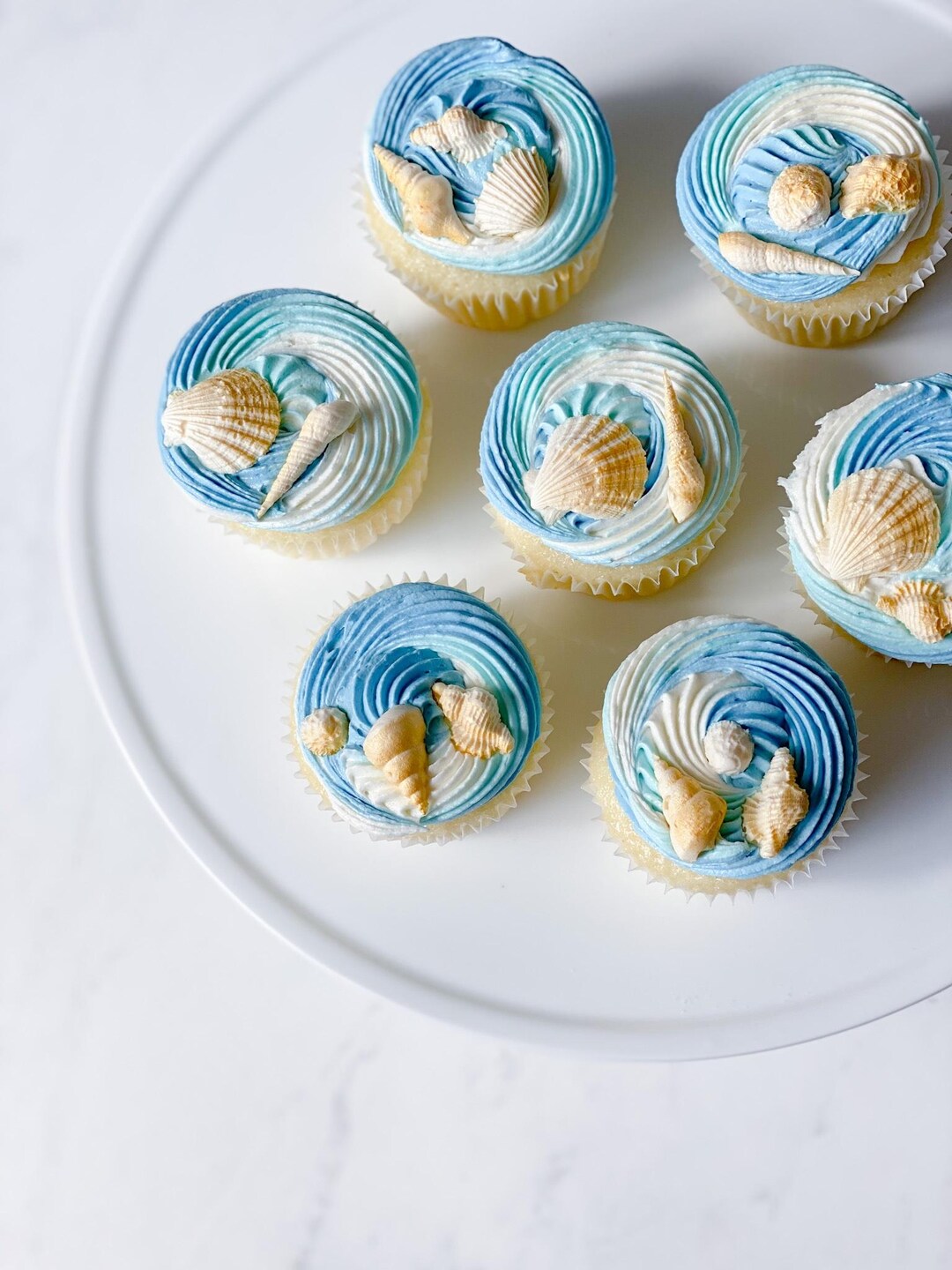 Seashell Cupcakes - Digital Download - Etsy