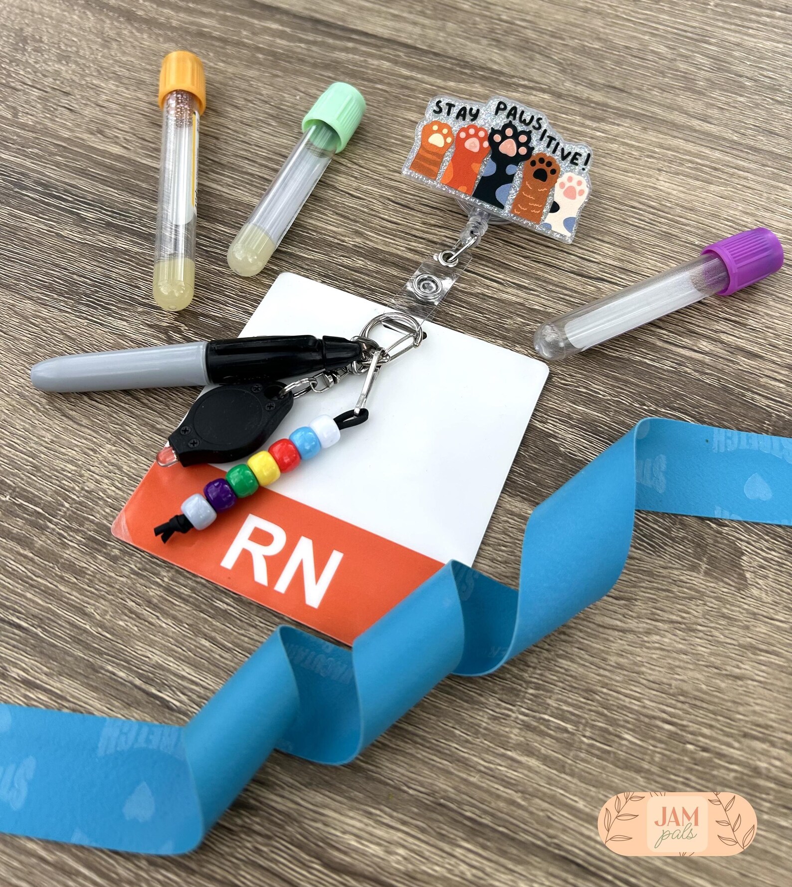 Order of Lab Draw Badge Charm | Tool for Phlebotomy and Nursing | Badge ...