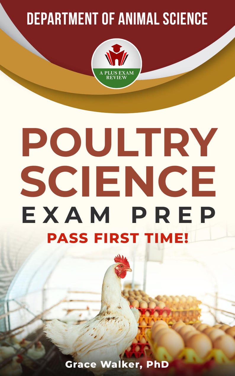 POULTRY SCIENCE EXAM - Etsy