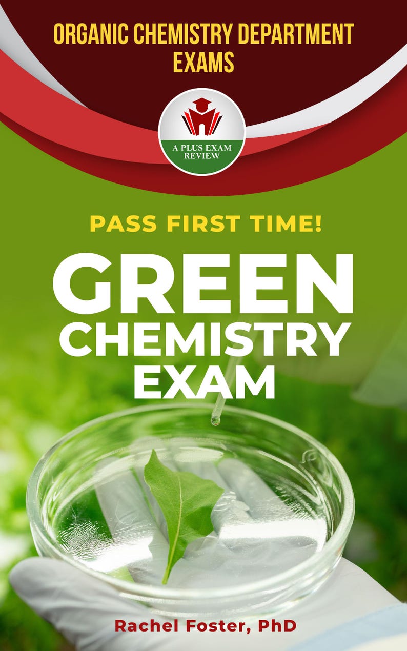 GREEN CHEMISTRY EXAM - Etsy