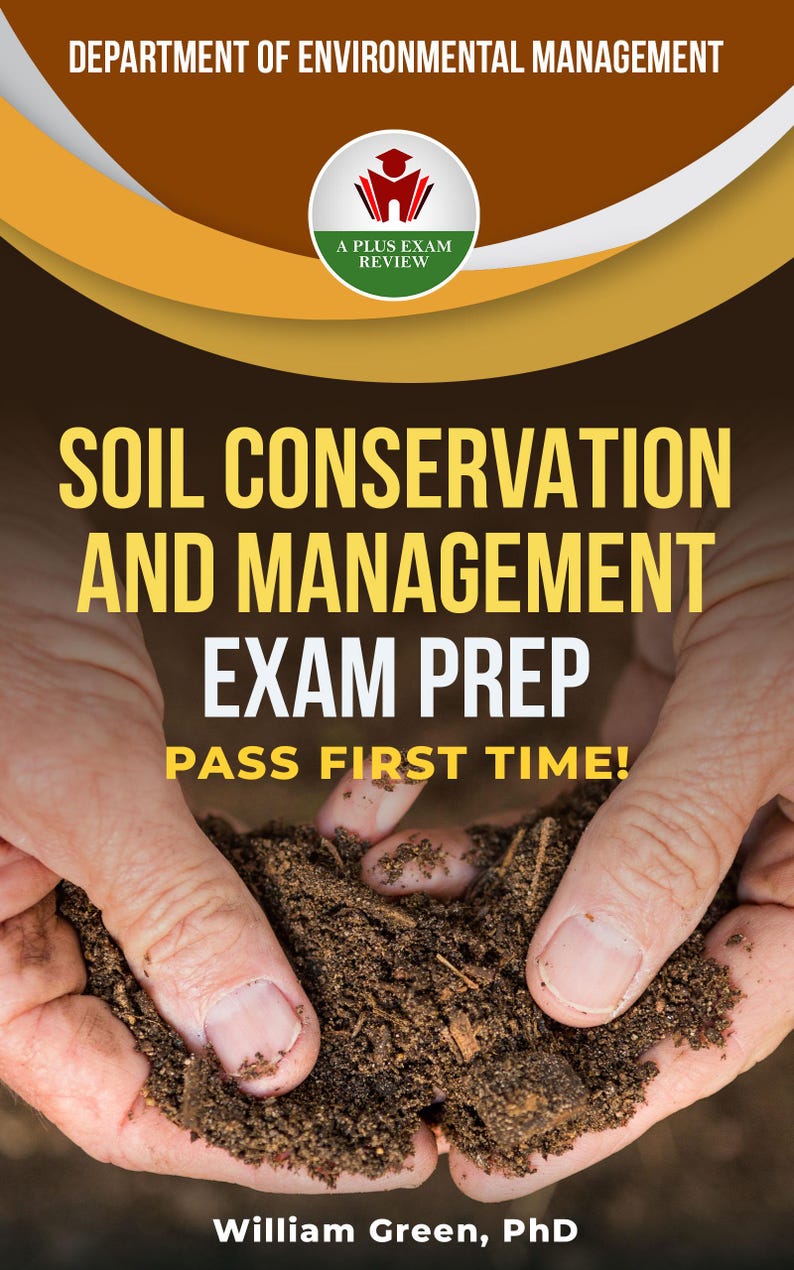 Soil Conservation Andmanagementexam - Etsy