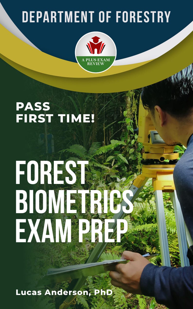 Forest Biometrics Exam Prep Digital Download | Forestry Measurement ...